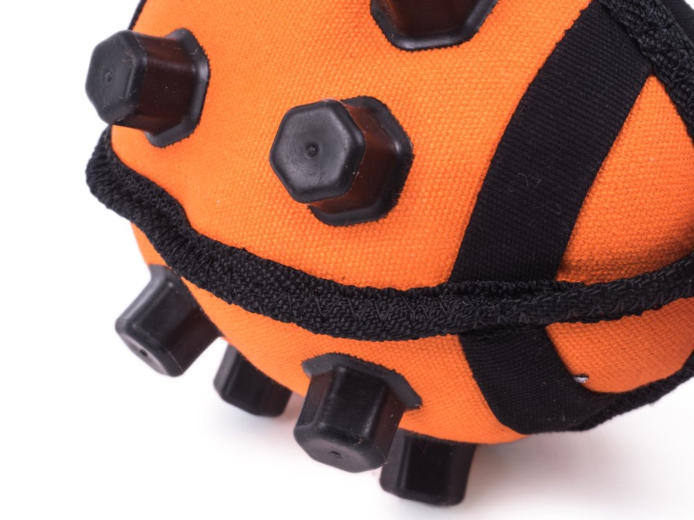 SERIOUSLY STRONG NOBBLY BALL DOG TOY : Petface by LeisureGrow Products Ltd